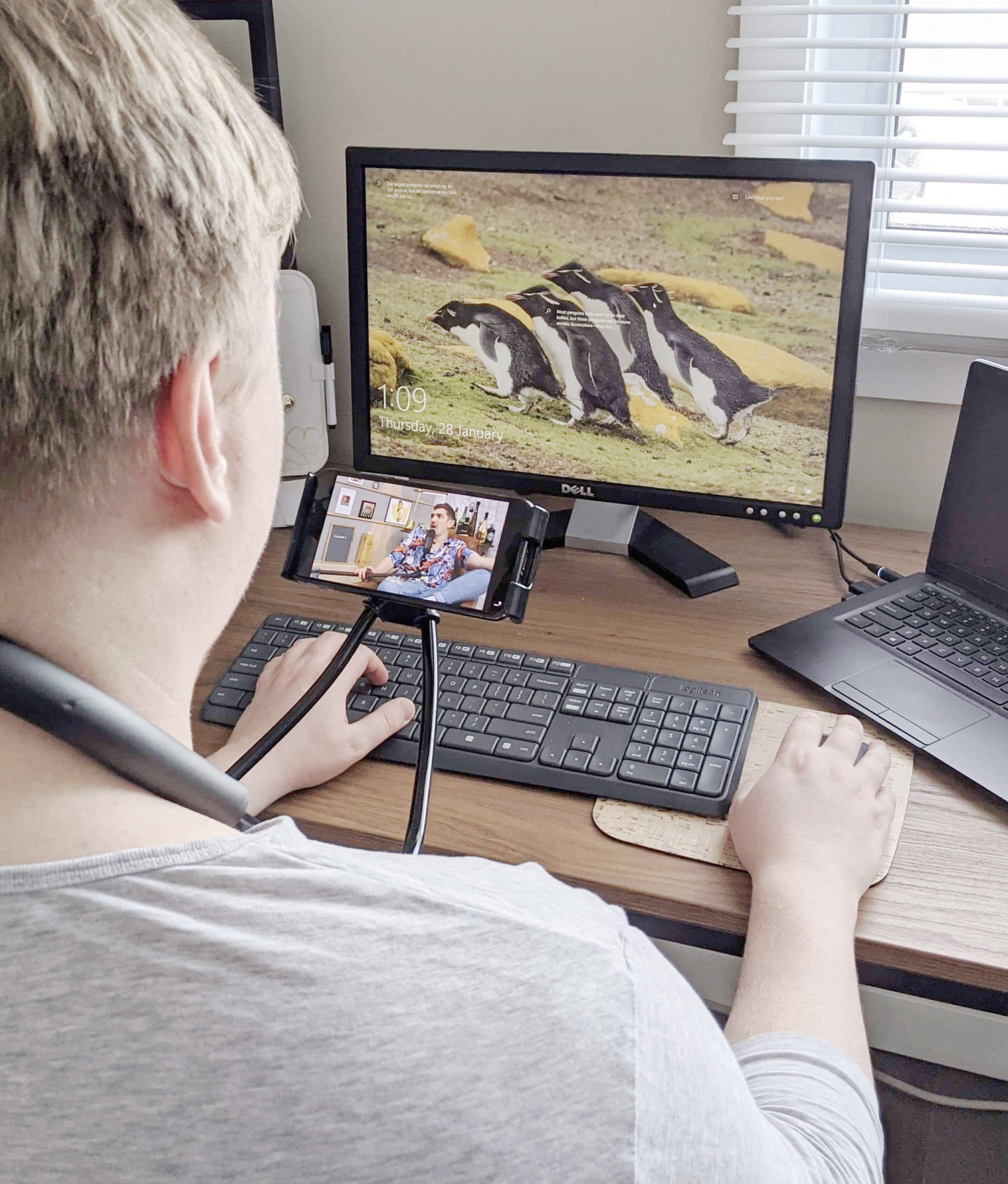 Universal Adjustable Neck Mount. Wow, that's a mouthful. - Fifty ...